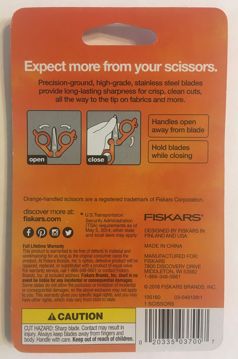 Fiskars Folding Scissors – originalwoolydragon